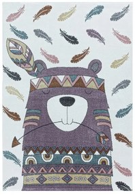 Vopi | Dětský koberec Funny 2104 violet - 200 x 290 cm