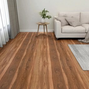 vidaXL Samolepicí podlahové desky 55 ks PVC 5,11 m² [144872] Barva: Tmavé dřevo