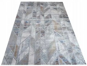 Plyšový koberec MONACO 1 béžovo šedý 80x150 cm