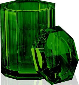 Koupelnová dóza Kristall zelená