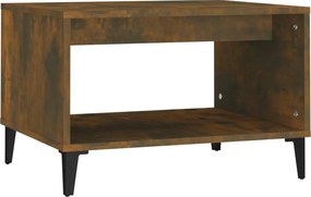 vidaXL Konferenční stolek 60 x 50 x 40 cm kompozitní dřevo [812684] Barva: Černá