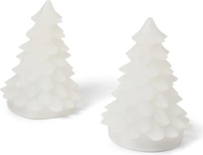 Tchibo - Stromečky z pravého vosku s Led, 2 ks, malé