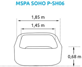 Hanscraft MSpa SOHO P-SH06