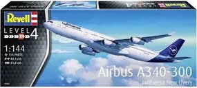 Revell A340-300 Lufthansa New Livery / Plastikový model / 1:144