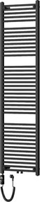 Mexen Mars, elektrické topné těleso 1800 x 500 mm, 900 W, černá, W110-1800-500-2900-70