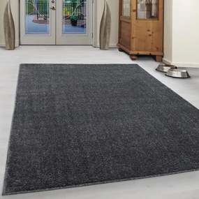 Vopi | Kusový koberec Ata 7000 grey - kulatý 120 cm průměr