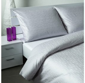 Veba povlečení bestar déšť - šedá 140x220 70x90