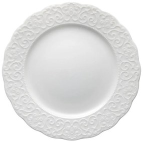 Bílý porcelánový talíř Brandani Gran Gala, ⌀ 21 cm