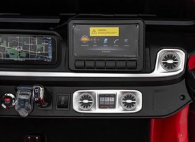 Elektrické autíčko Mercedes Benz G63 AMG XXL červené