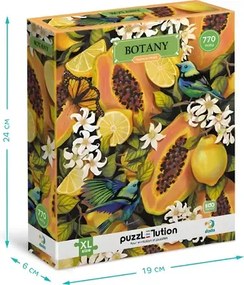 DODO Puzzle Botany: Tropické ovoce / 770 dílků / 48 x 64 cm
