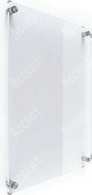 ACCEPT Dveřní tabulka Clear CL4 - rozměr 420 x 297 mm