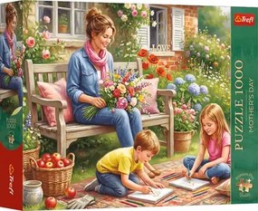 TREFL Puzzle Premium Plus Den matek / 1000 dílků / 68 x 48 cm / Děti a