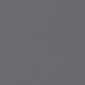 Relaxační křeslo s podnožkou tmavě šedé textil 3154897