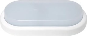 LED svítidlo Ecolite OVAL 12W/850lm 4000K IP54 bílý LED-BL12W-BI