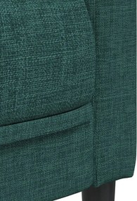 3dílná sedací souprava tmavě zelená textil 3209233