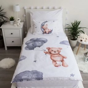 Jerry Fabrics Povlečení do postýlky Medvídek 02 baby 100x135, 40x60 cm