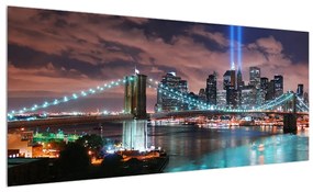 Obraz Brooklynského mostu (100x40 cm)