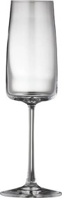 Křišťálové skleničky v sadě 4 ks na sekt 300 ml Zero – Lyngby Glas