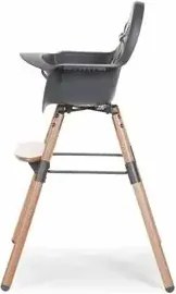 Childhome Evolu 2 Natural - Anthracite / Židlička 2v1 / od 6 měsíců do