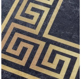 Ayyildiz Kusový koberec FIESTA 4305, Černá Rozměr koberce: 120 x 170 cm