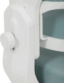 Dětská otočná židle zelená KA-K1063 GRN