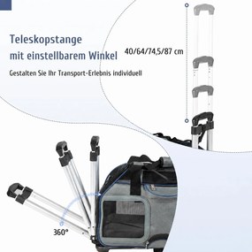 Costway Cestovní taška pro psy Skládací přepravní box pro psy