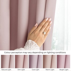 Starorůžový dimout závěs 200x250 cm Carli – Restilo