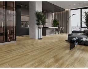 Mexen Manhattan, vinylová podlaha 1240x182 mm SPC 6,5 mm, IXPE 1,5 mm, 4stranná V-drážka, dub, F1041-1240-182-505-4V1-01