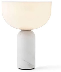 New Works Přenosná lampa Kizu, white marble 21710