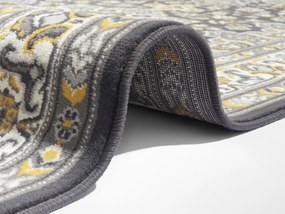 Nouristan - Hanse Home koberce Kusový koberec Mirkan 104106 Darkgrey - 80x150 cm