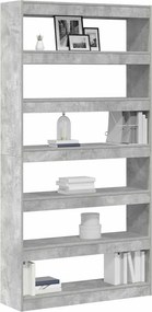 Knihovna 6 úrovní 100 x 30 x 198 cm Kompozitní dřevo 3333927