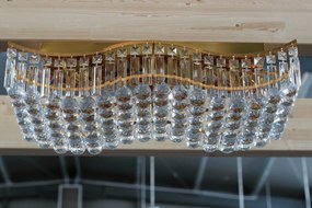 Stropní křišťálový lustr ROSALI 70cm
