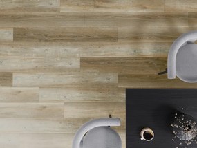 Mexen Cortland vzorek vinylových panelů SPC 6,5 mm, podložka IXPE 1,5 mm, 4 V-drážka, Dub - F1008-S