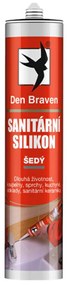 Den Braven - Sanitární silikon 280 ml kartuše šedá 30213RL