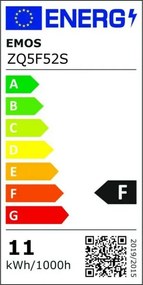 EMOS LED žárovka 10,5W E27 stmívatelná vypínačem ZQ5F52S