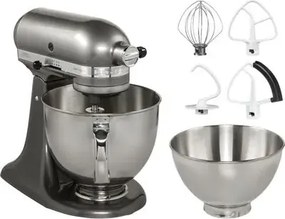 KitchenAid 5KSM175PSEMS stříbrná / Kuchyňský robot Artisan / 300W / 4.