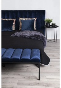 House Nordic Odkládací stolek ocelový, černý,\n Ø47x50 cm
