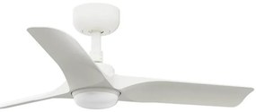 FARO Barcelona FARO 33824WT-1TW - LED Stm. str. vent. HEY S LED/10W/230V bílá pr. 90 cm WT + DO 33824T1TW