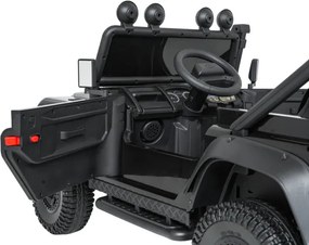 Elektrické autíčko Land Rover Defender 110 SVX černé