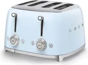 SMEG TSF03BLEU modrá / Topinkovač / 2000 W / 4 sloty / 4 topinky / 6 s