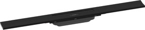 Hansgrohe RainDrain Flex, vrchní sada sprchového žlabu 900, zkracovatelný, pro instalaci volně na plochu, černá matná, HAN-56045670