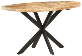 Jídelní stůl 140 x 80 x 75 cm masivní mangovníkové dřevo - Default Title