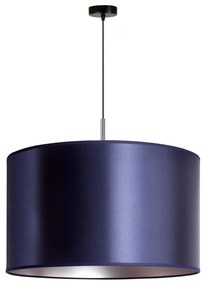 Duolla | Duolla - Lustr na lanku CANNES 1xE27/15W/230V pr. 50 cm modrá/stříbrná | DU602402