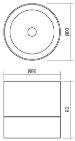 Redo 90626 - LED Venkovní bodové svítidlo SHAFT LED/13W/230V IP65 bílá