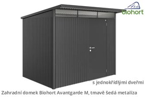 Biohort Zahradní domek AVANTGARDE A5-1k Barva: stříbrná metalíza