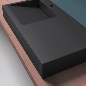 design umyvadlo COLOSUM G11 75-100cm Barva: matný anthrazit, Velikost: 75