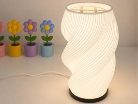Verk Group Stolní lampy s vázou na květiny, dekorativní 2 v 1, led rgb, s dálkovým ovládáním