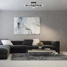 Rabalux Černé stropní svítidlo Sullivan pro žárovku 5x E14 3296
