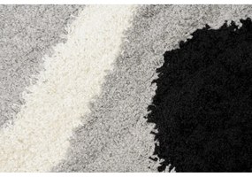 Kusový koberec shaggy Poza šedý 80x150cm
