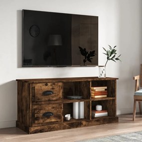 TV skříňka kouřový dub 102 x 35,5 x 47,5 cm kompozitní dřevo